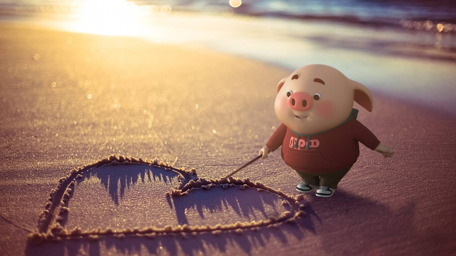 Hình Nền Con Heo Đẹp [157+ Hình Nền Heo Dễ Thương Nhất